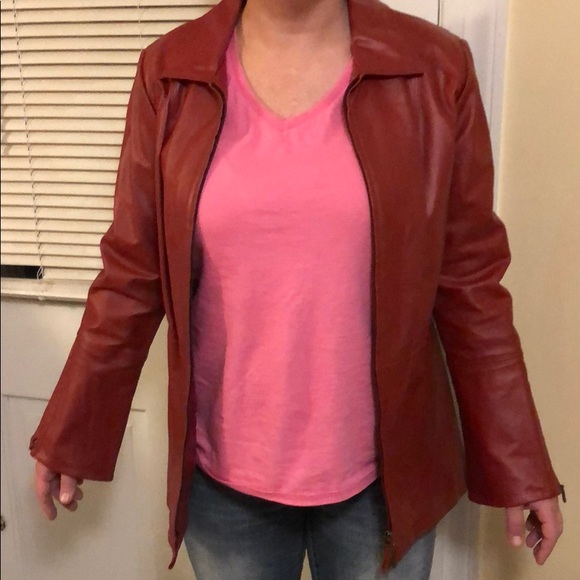 Jerry Lewis | Jackets & Coats | Jerry Lewis 0 Genuine Leather Jacket ...